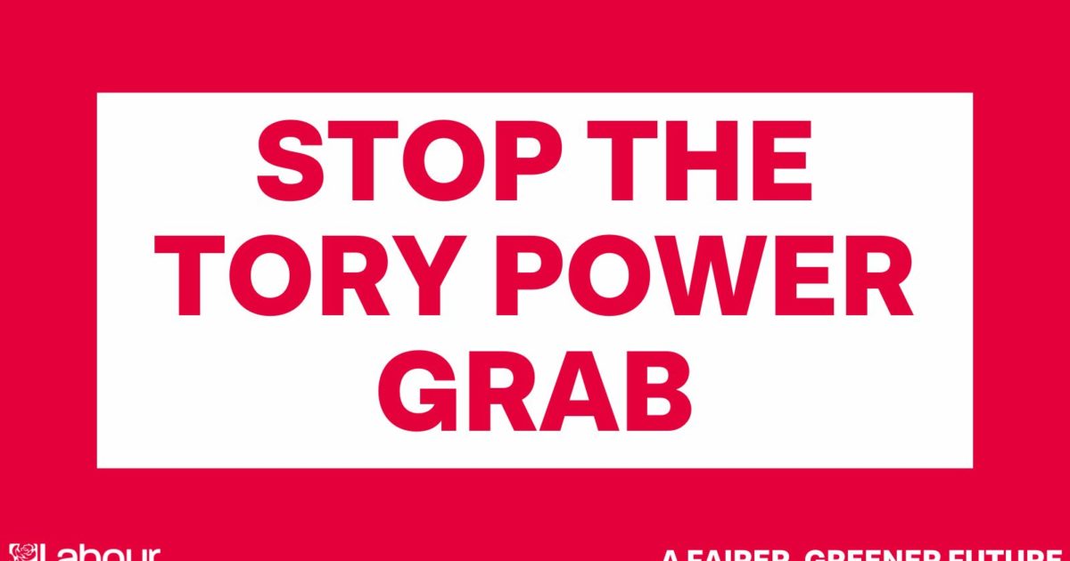 Stop the Tory power grab - Jo Stevens