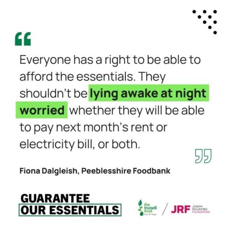 Record Levels of Foodbank Need - Jo Stevens